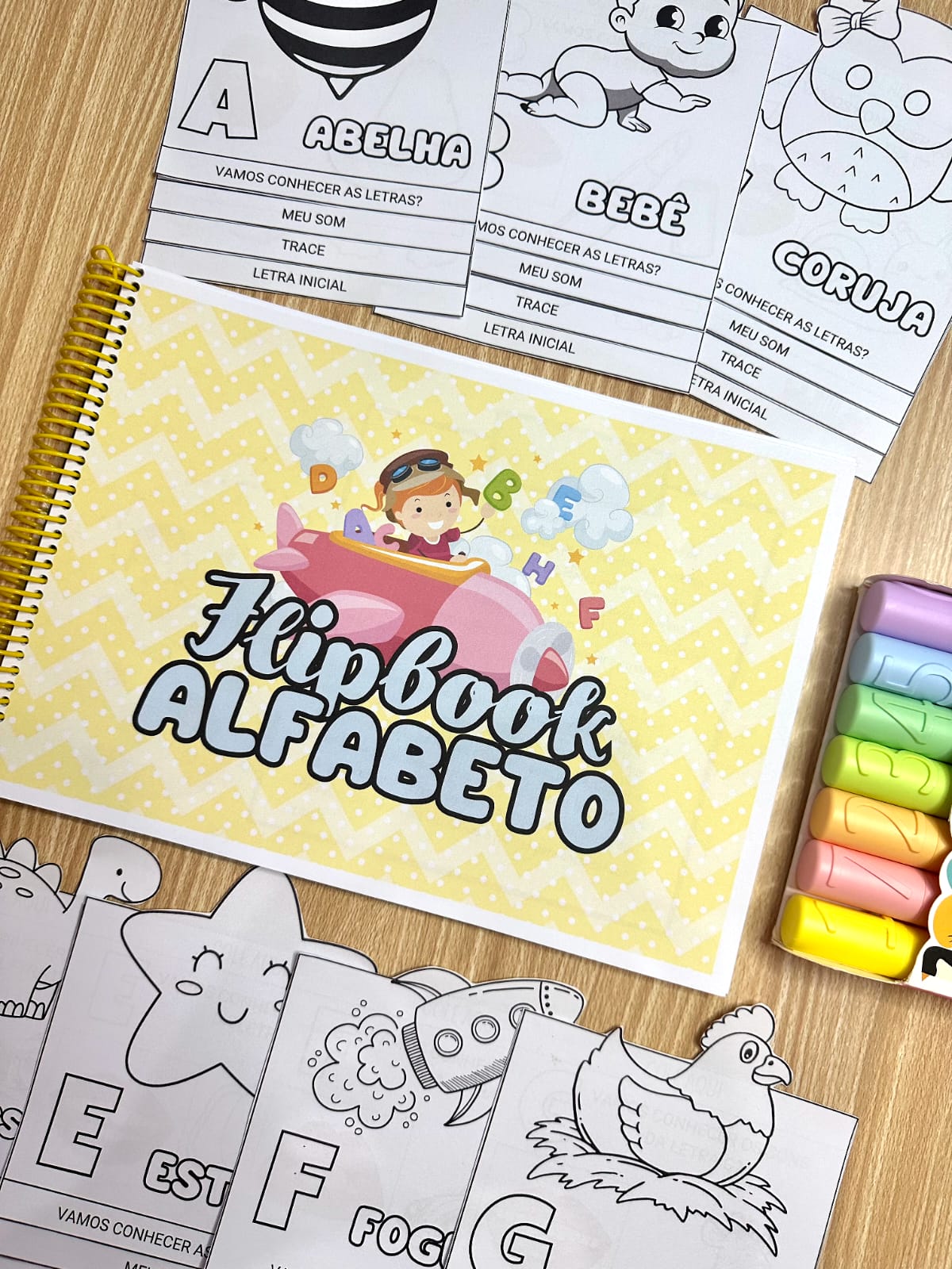 FLIPBOOK ALFABETO – Prof Lotus – Recursos Pedagógicos