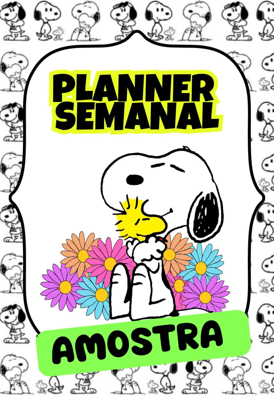CADERNO PLANNER SNOOPY 2026 – Prof Lotus – Recursos Pedagógicos