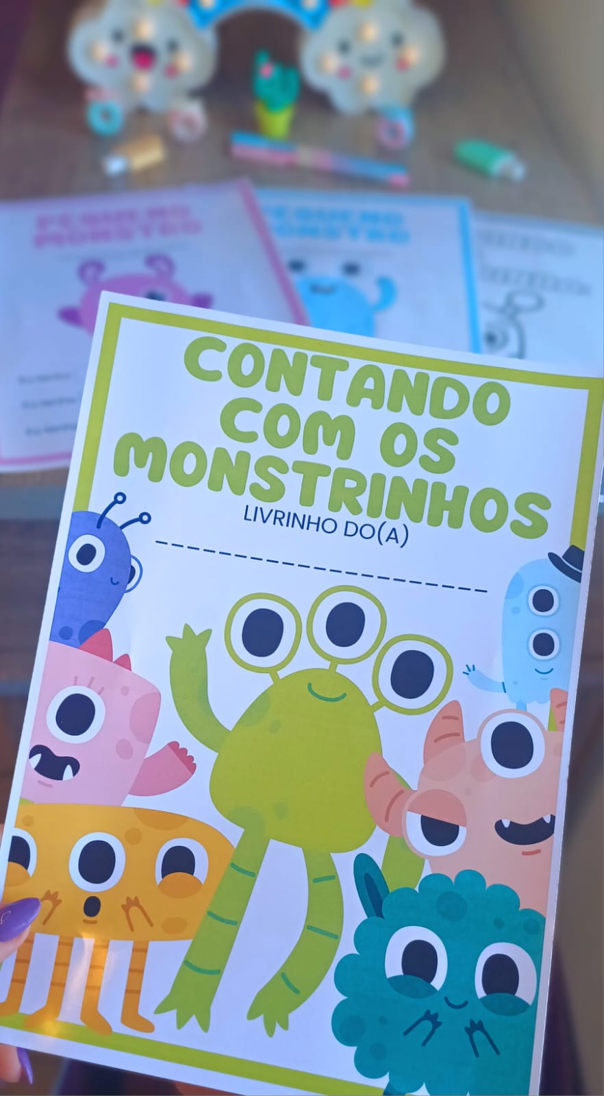 CONTANDO COM OS MONSTRINHOS – Prof Lotus – Recursos Pedagógicos
