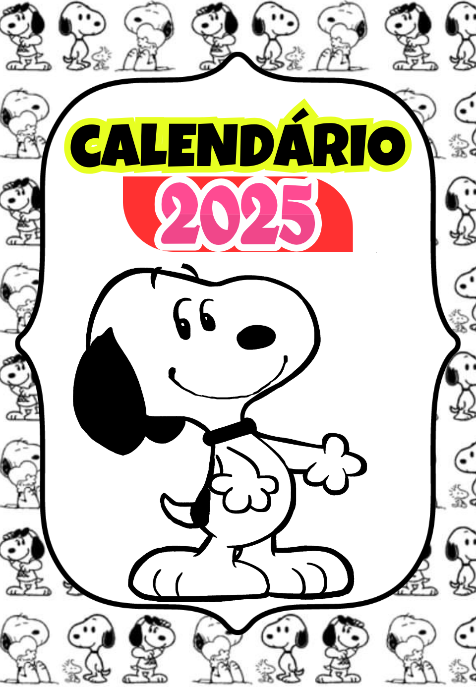 CADERNO PLANNER SNOOPY 2026 – Prof Lotus – Recursos Pedagógicos