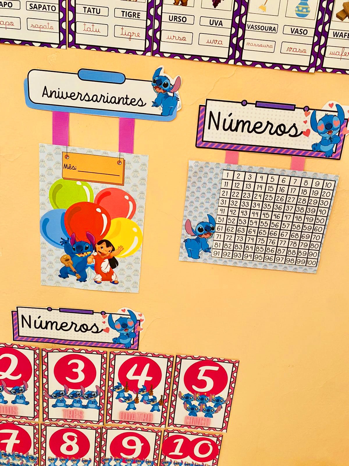 KIT SALA STITCH – Prof Lotus – Recursos Pedagógicos