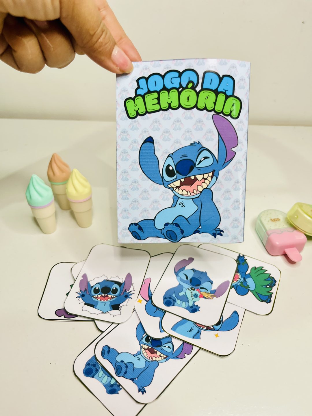 JOGO DA MEMÓRIA STITCH – Prof Lotus – Recursos Pedagógicos
