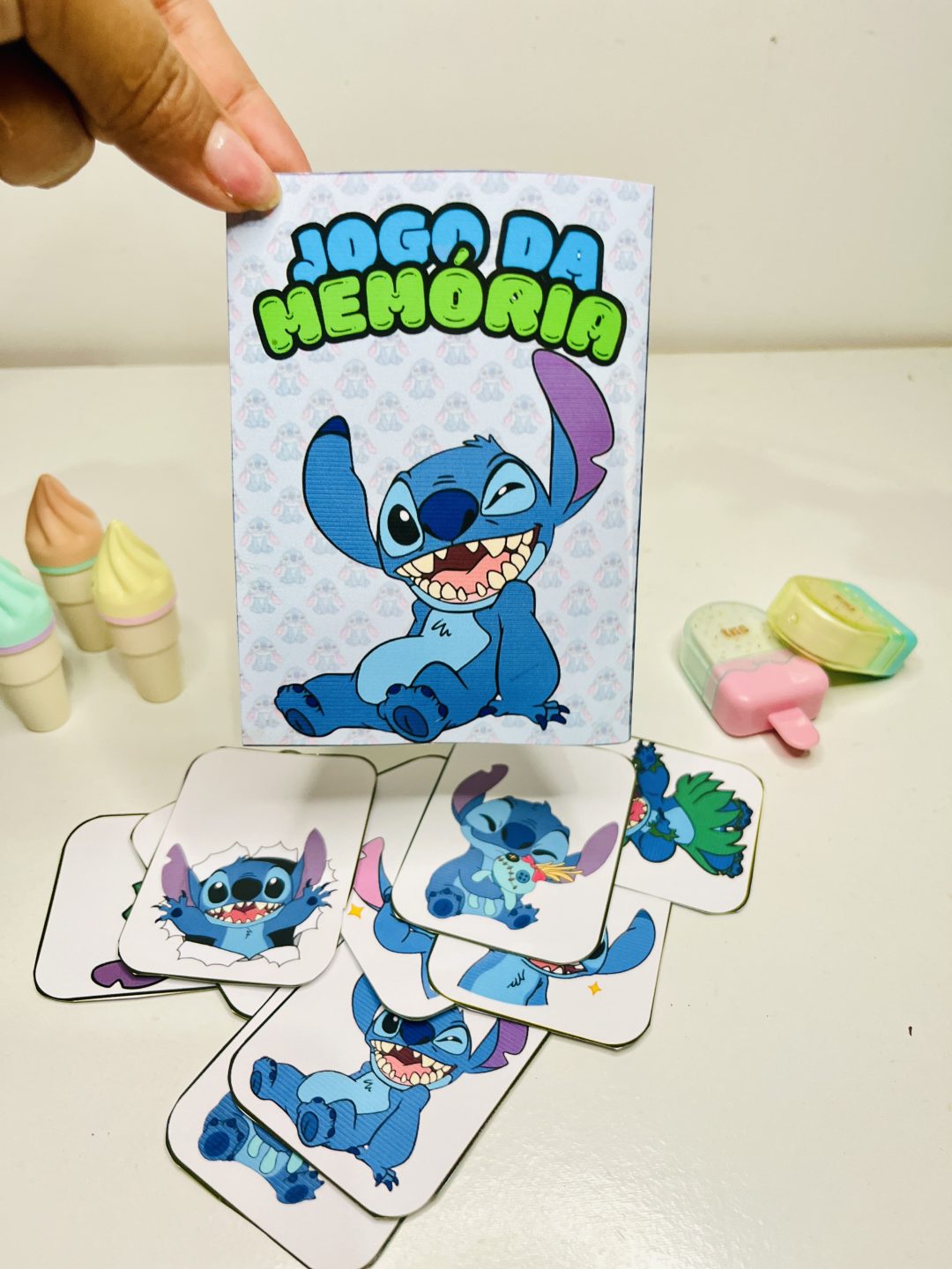 JOGO DA MEMÓRIA STITCH – Prof Lotus – Recursos Pedagógicos